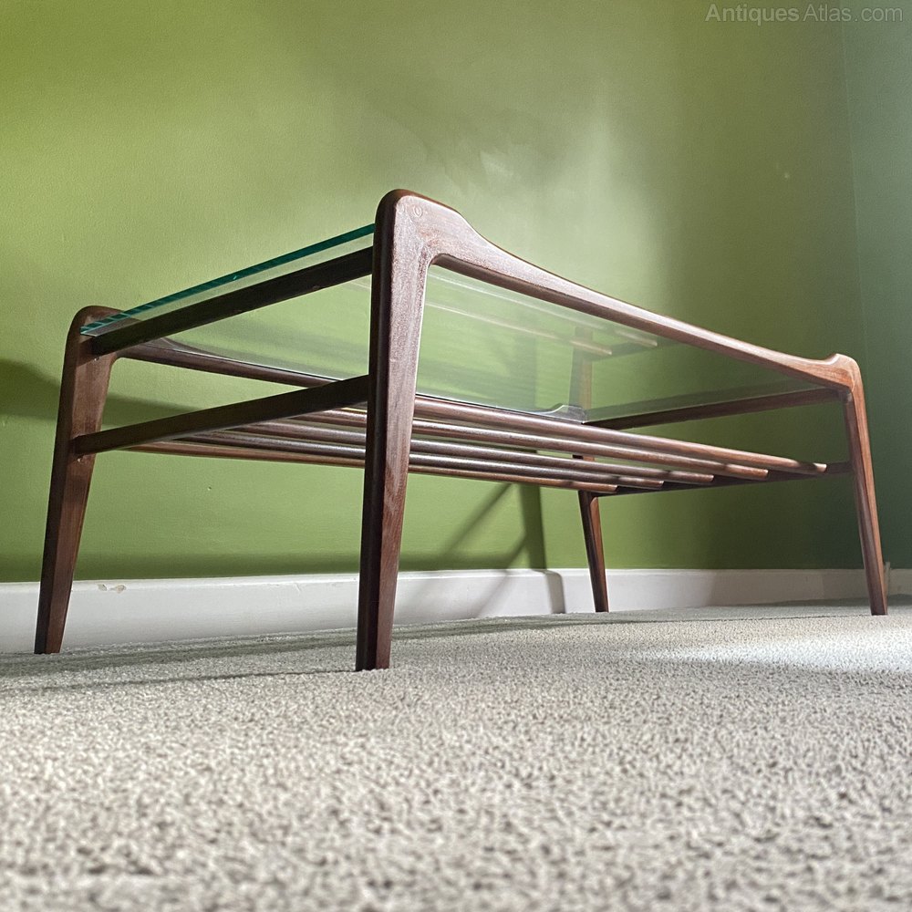 Antiques Atlas - G Plan Mid Century Teak And Glass Coffee Table