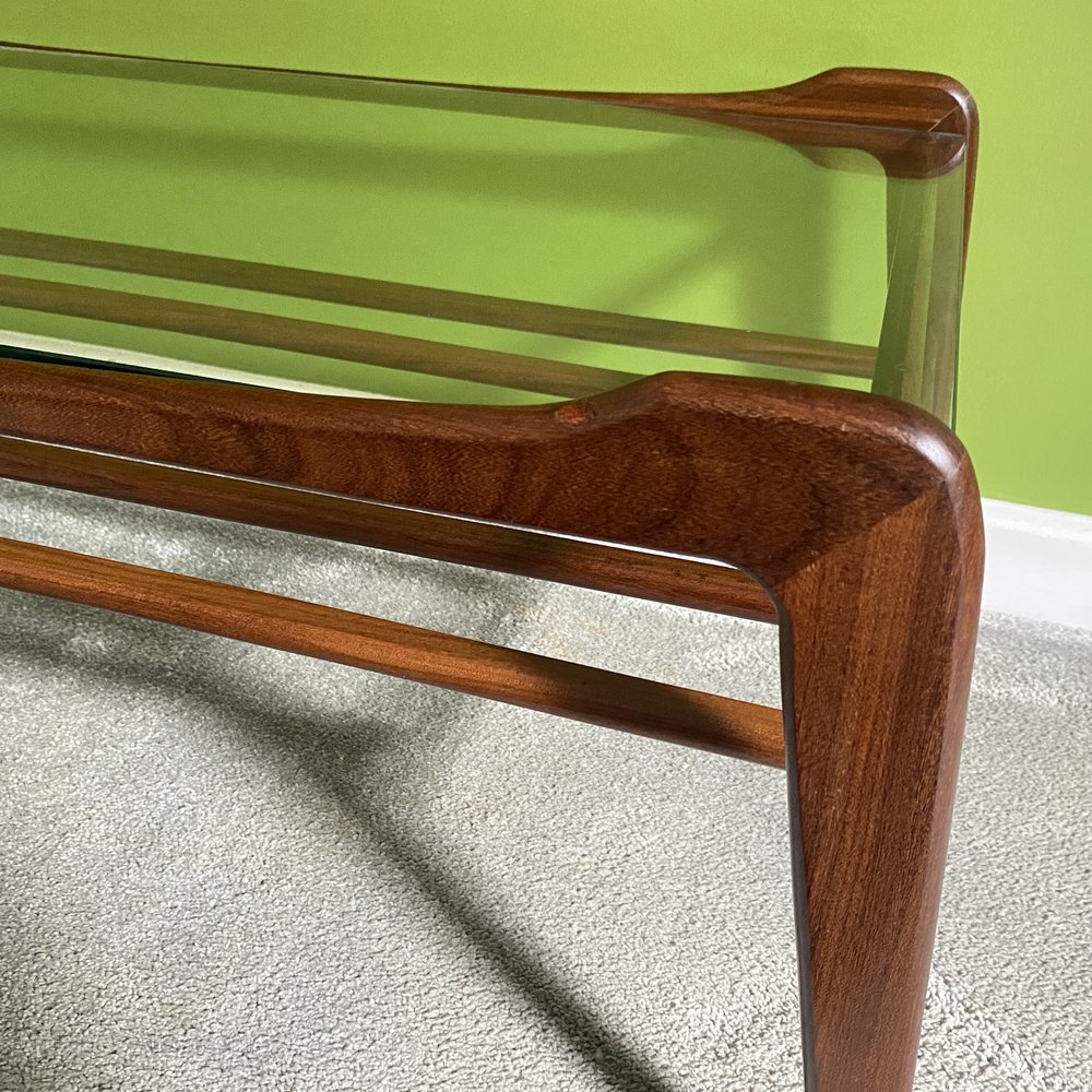 Antiques Atlas - G Plan Mid Century Teak And Glass Coffee Table