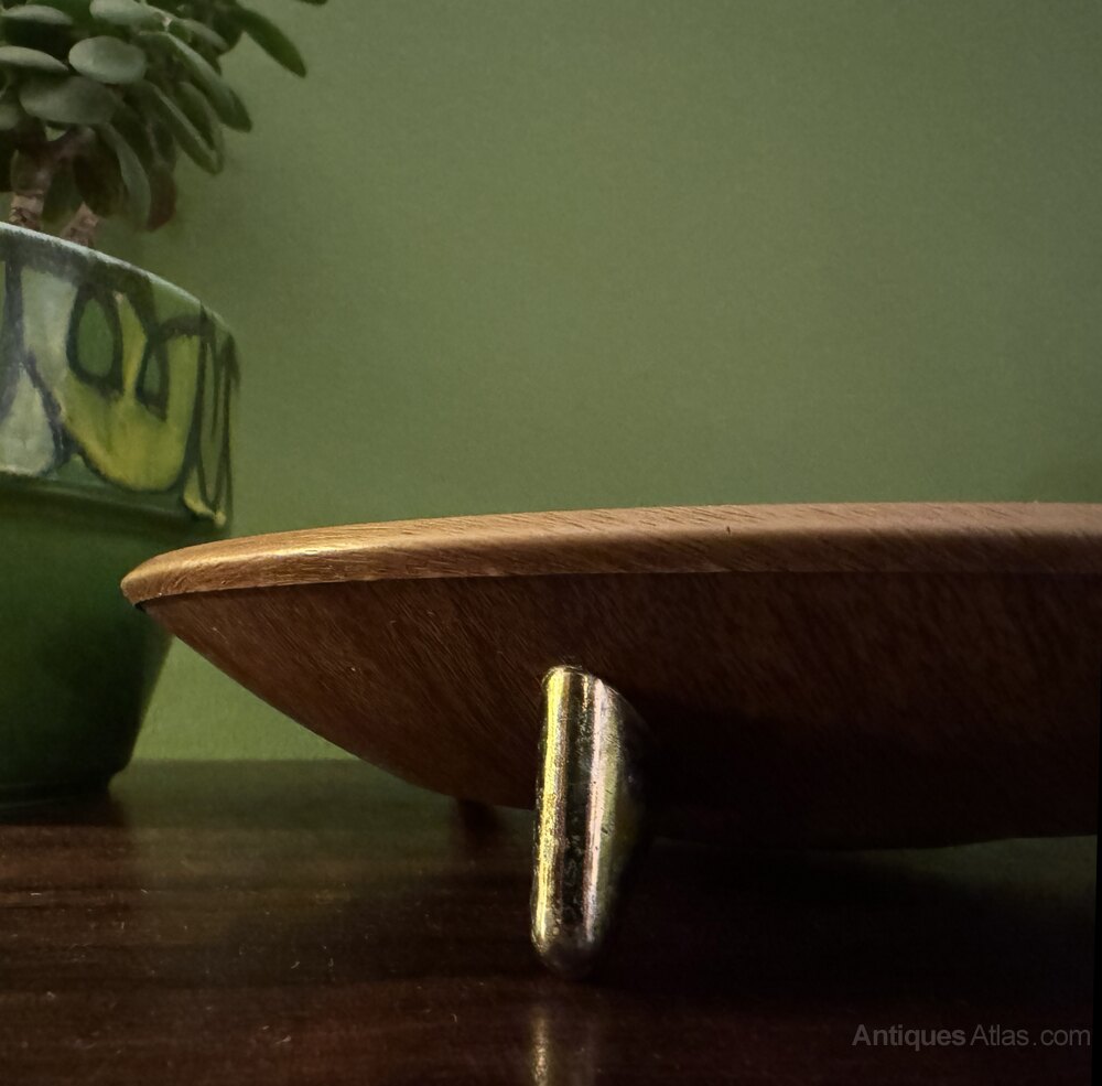 Antiques Atlas - Mid Century Teak Effect Atomic Fruit Bowl as1177a459 ...