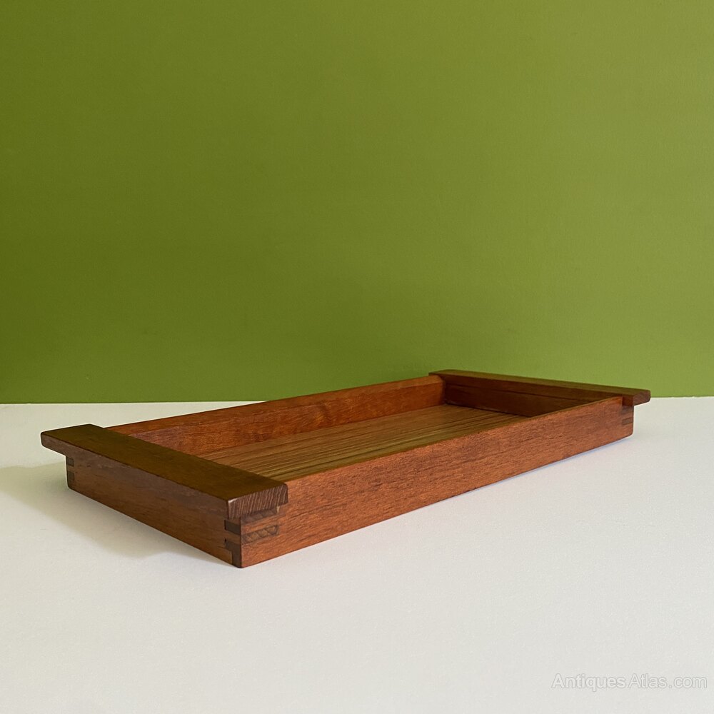 Antiques Atlas - Mid Century Vintage Teak Tea Tray
