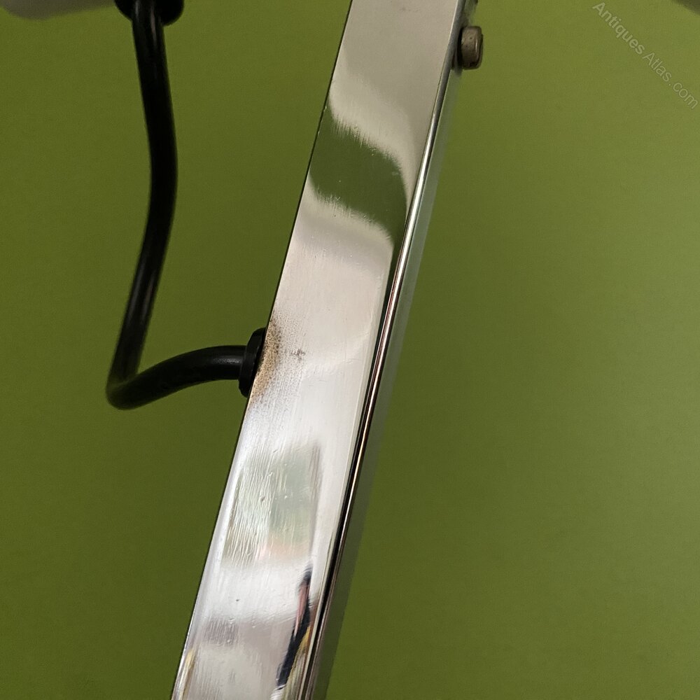 Antiques Atlas - Prova Vintage Italian Desk Lamp, White And Chrome ...