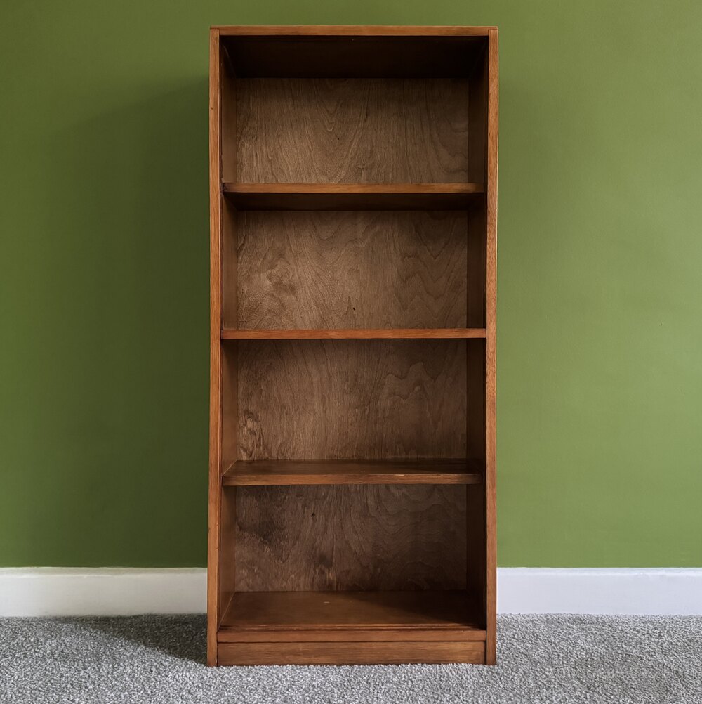 Antiques Atlas - Small Mid Century Teak Bookcase / Display Cabinet ...