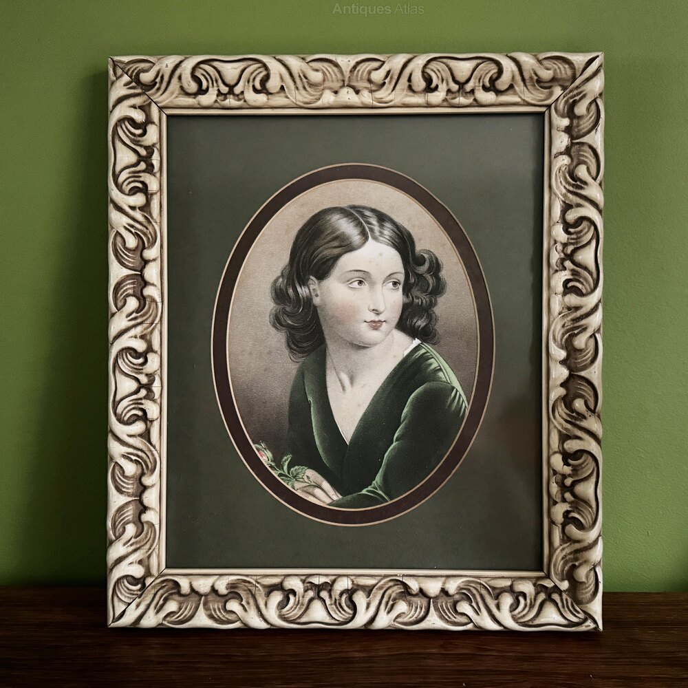 Antiques Atlas - Victorian French Framed Picture, Emile Lasselle ...