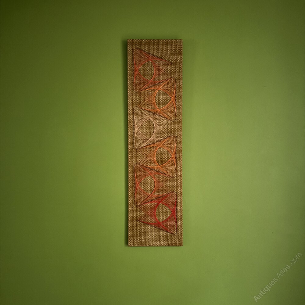 Antiques Atlas - Vintage String Wall Art, 1970s Mid Century as1177a412 ...