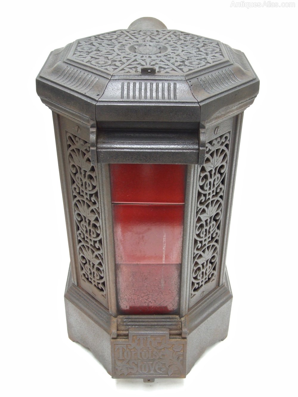 Antiques Atlas - Vintage The Tortoise Cast Iron Wood Burning Stove ...
