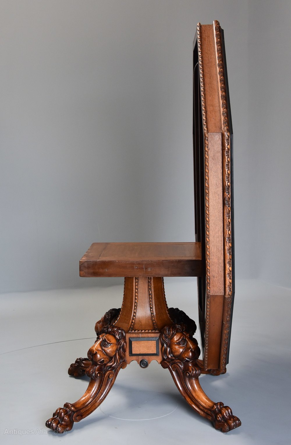 19thc Irish Pollard Oak Octagonal Tilt Top Table - Antiques Atlas