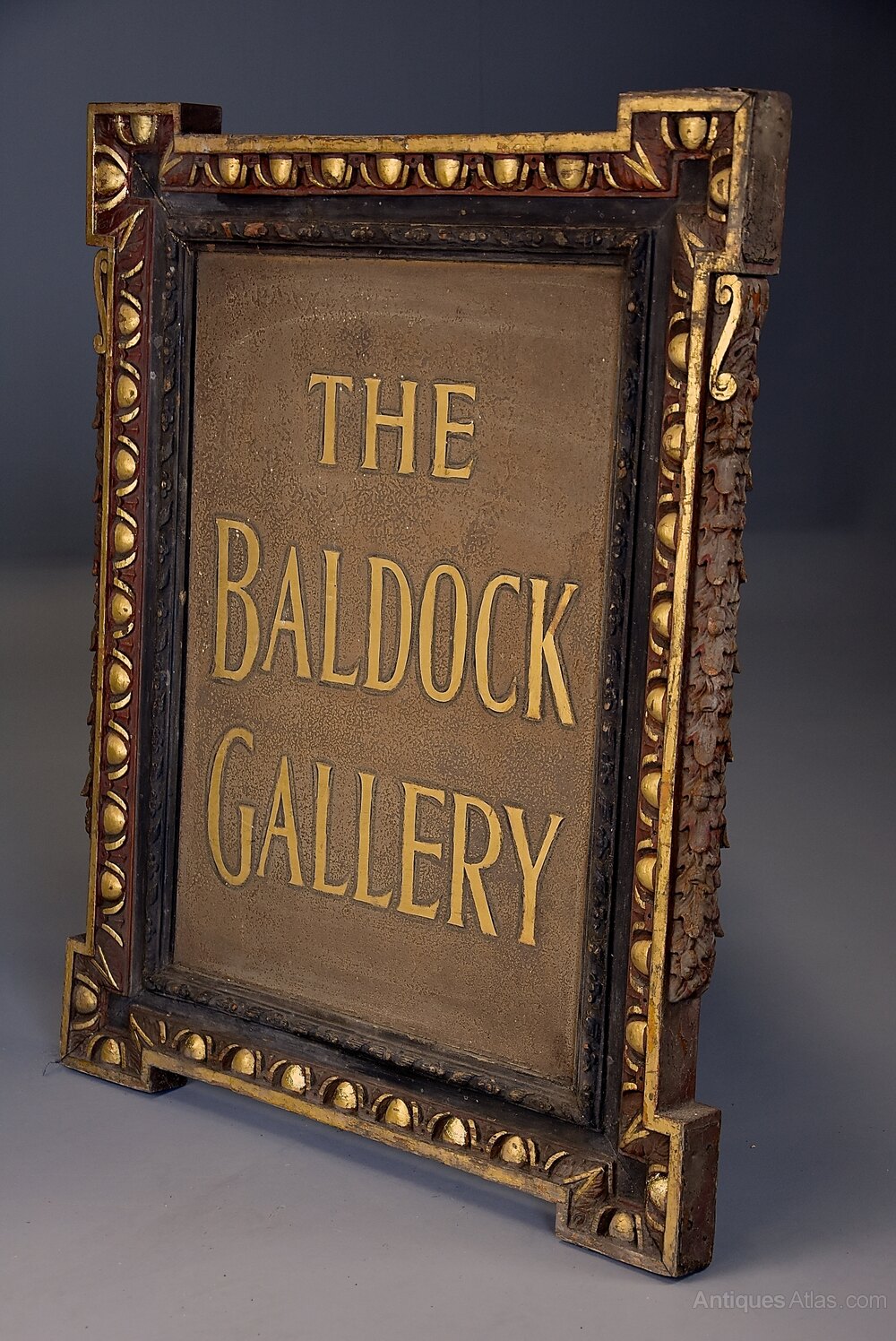 Antiques Atlas - Early 20thc Carved Shop Sign ‘The Baldock Gallery ...