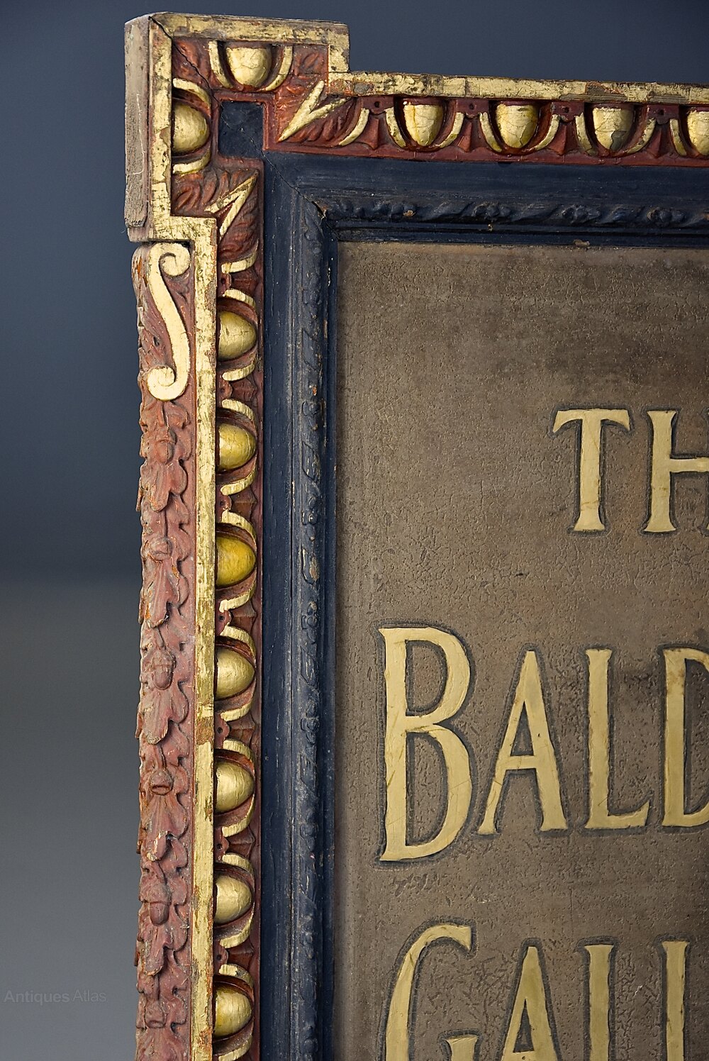 Antiques Atlas - Early 20thc Carved Shop Sign ‘The Baldock Gallery ...
