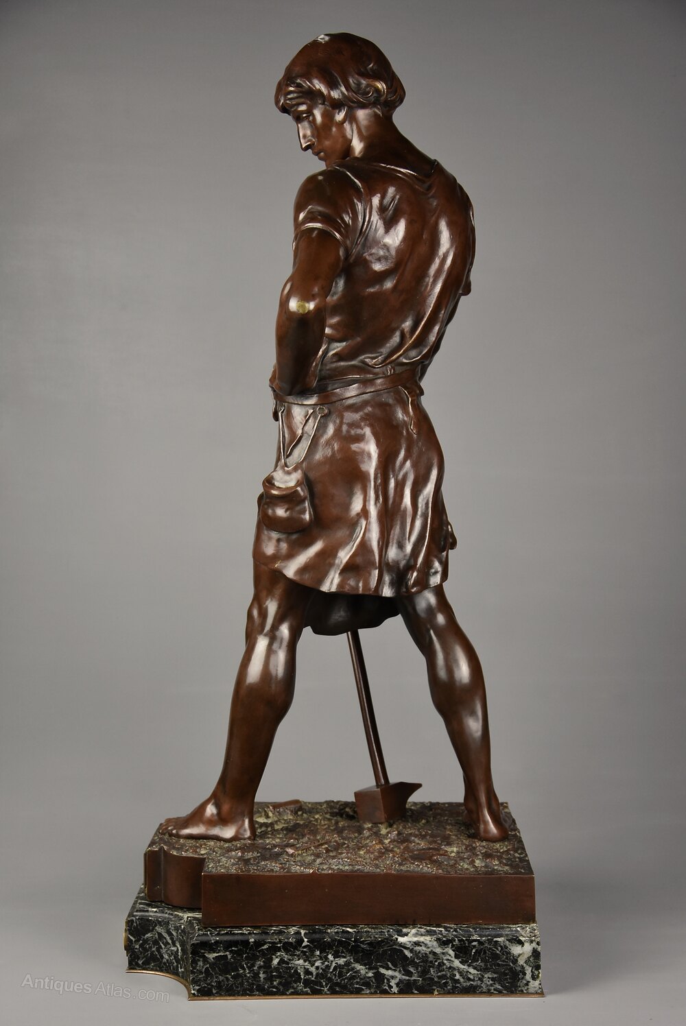 Antiques Atlas - Large French Bronze 'Pax Et Labor' By E Picault ...
