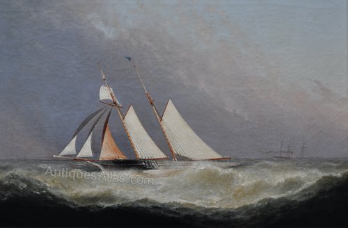 Antiques Atlas - Edward Adams (Late 19th Century, British)