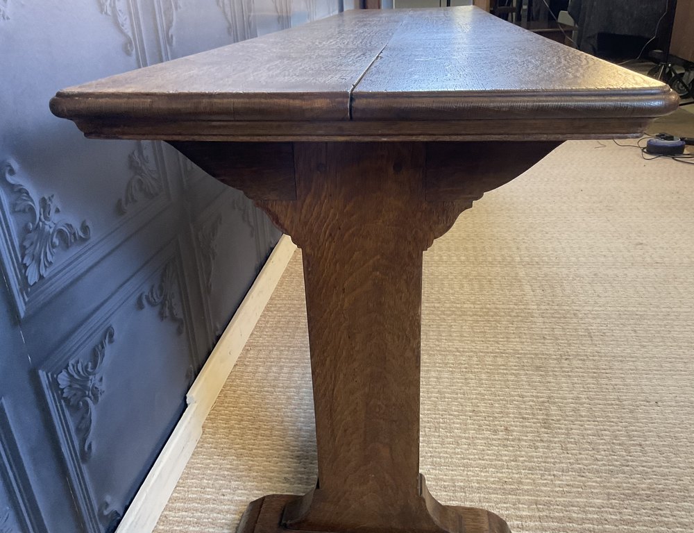 Large Oak Refectory Table - Antiques Atlas