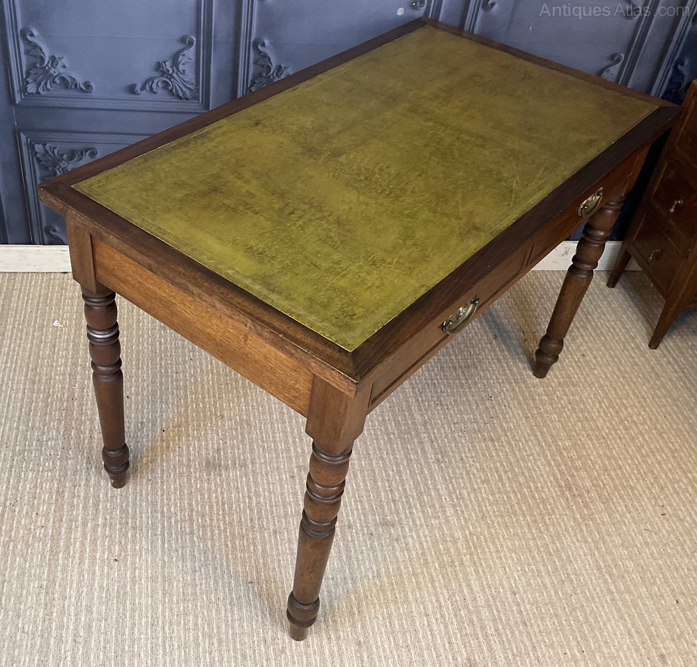 Victorian Mahogany Writing Table - Antiques Atlas