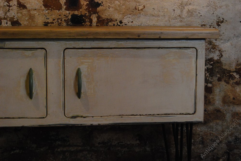 Antiques Atlas - Vintage Kitchen Unit / Kitchen Table / Lounge Table