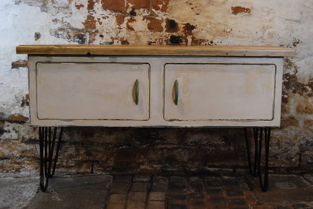 Antiques Atlas - Vintage Kitchen Unit / Kitchen Table / Lounge Table