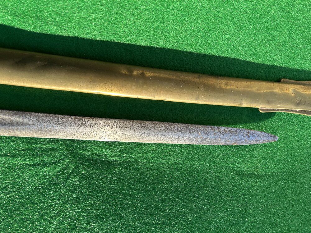 Antiques Atlas - British 1827/46 Naval Officers Sword C/w Scabbard ...