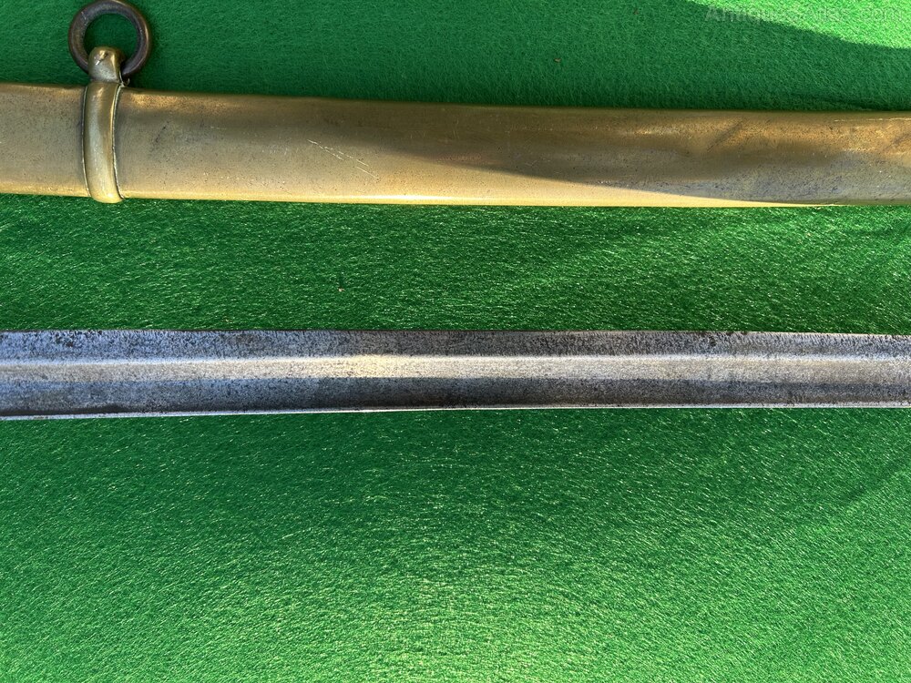 Antiques Atlas - British 1827/46 Naval Officers Sword C/w Scabbard ...