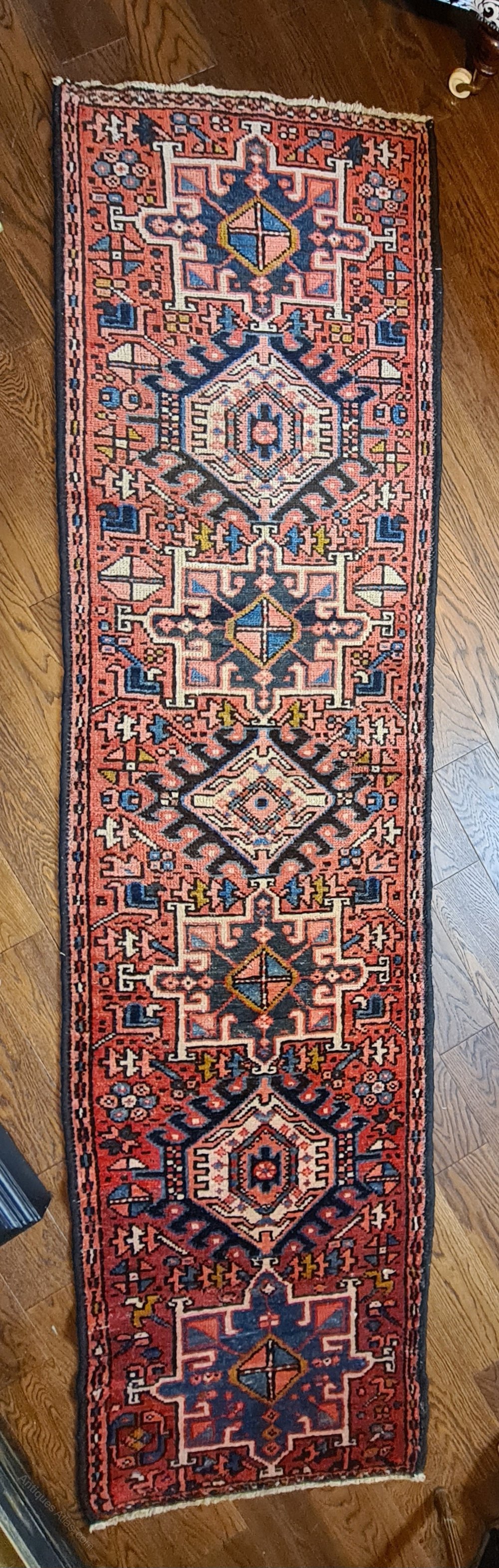 Antiques Atlas - Beautiful Heriz Runner C1930