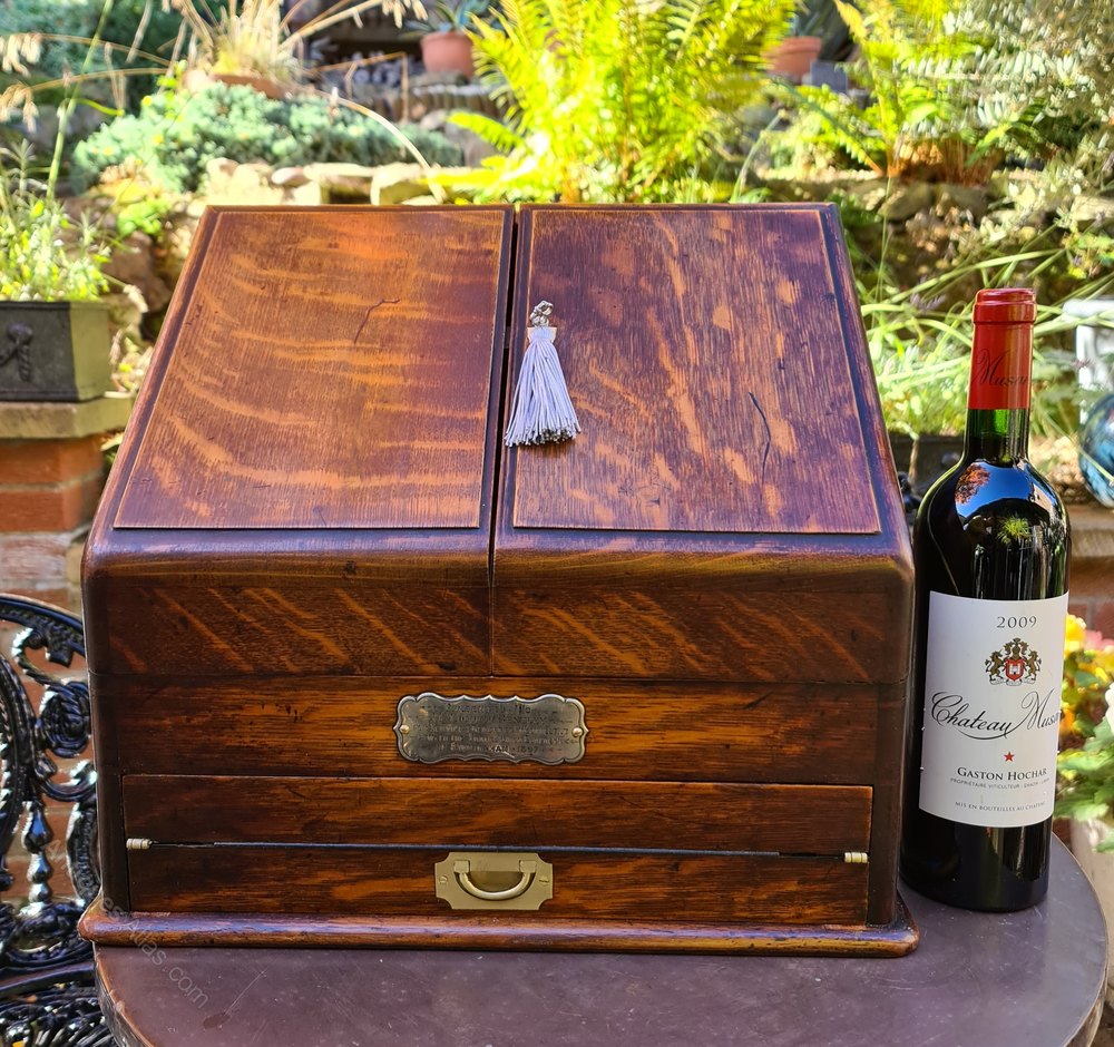 Antiques Atlas - Impressive Large Stationery And Writing Box C1890