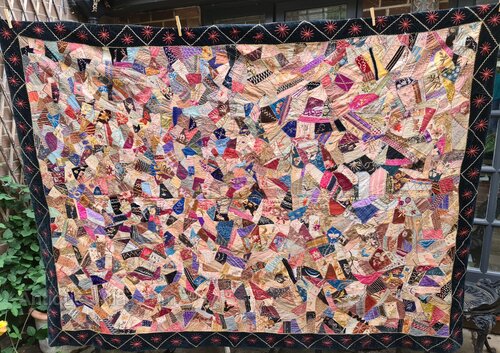 Antiques Atlas - Superb Victorian Patchwork Quilt - Museum Quality