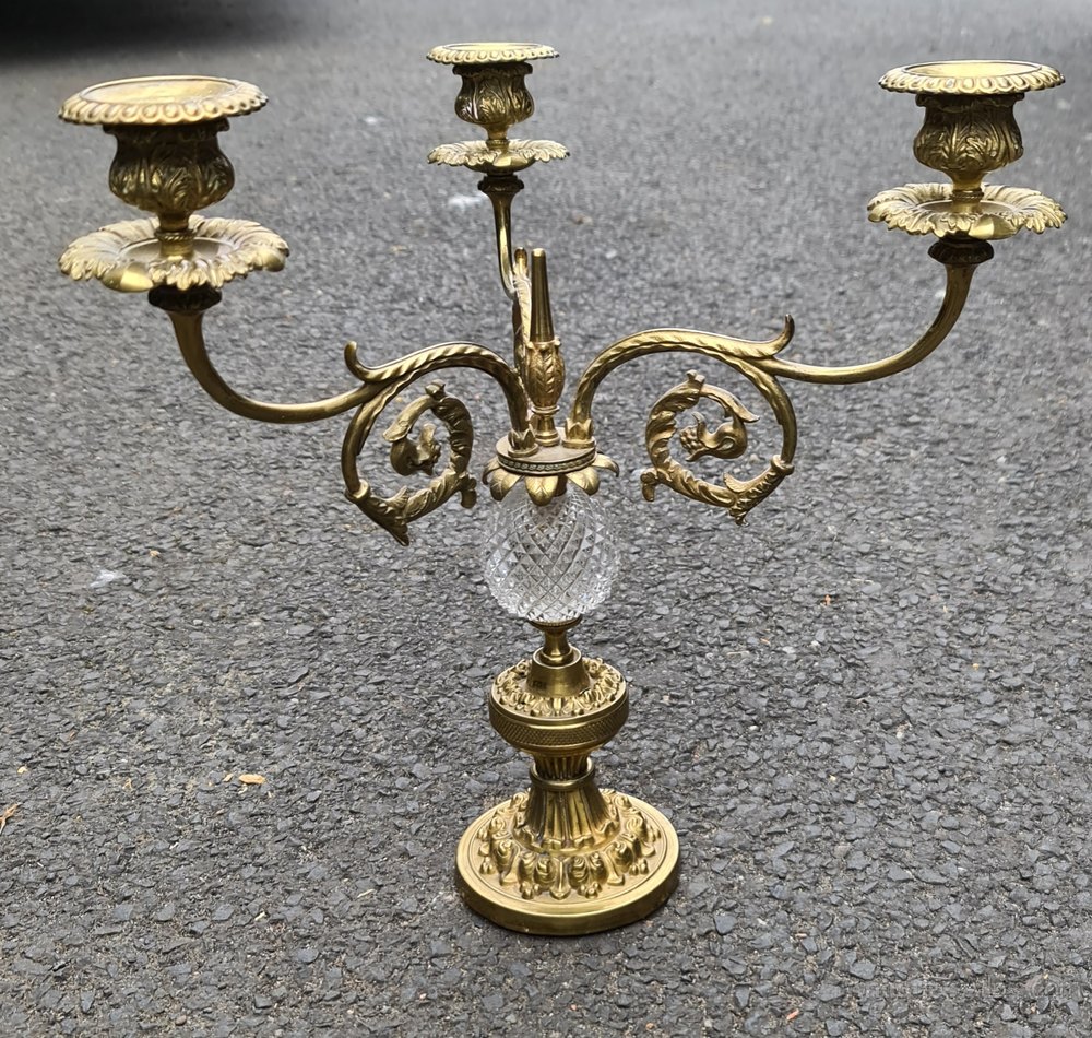 Antiques Atlas - Three Branch Candelabra