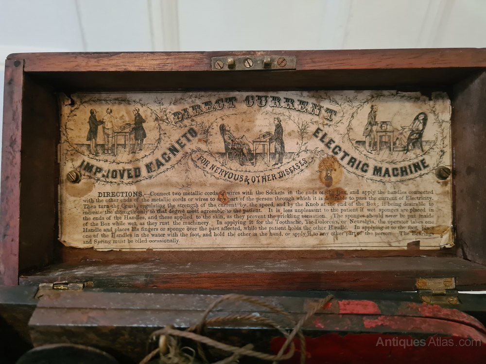 Antiques Atlas - Electric Shock Therapy Machine - Victorian