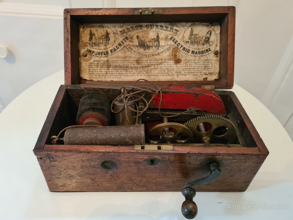Antiques Atlas - Electric Shock Therapy Machine - Victorian