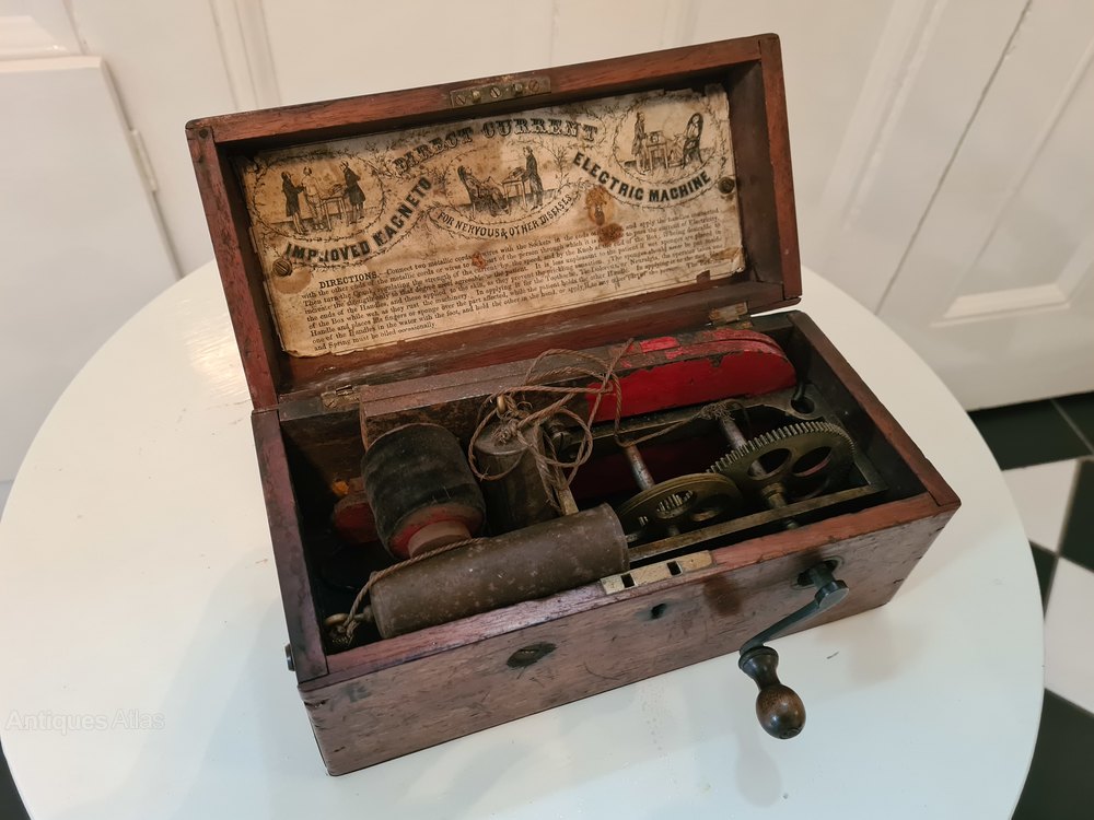 Antiques Atlas - Electric Shock Therapy Machine - Victorian