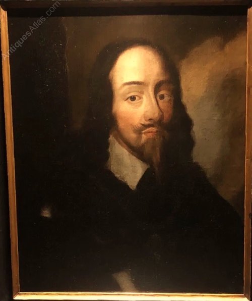 Antiques Atlas - 17thc Oil Portrait King Charles I Theodore Russell