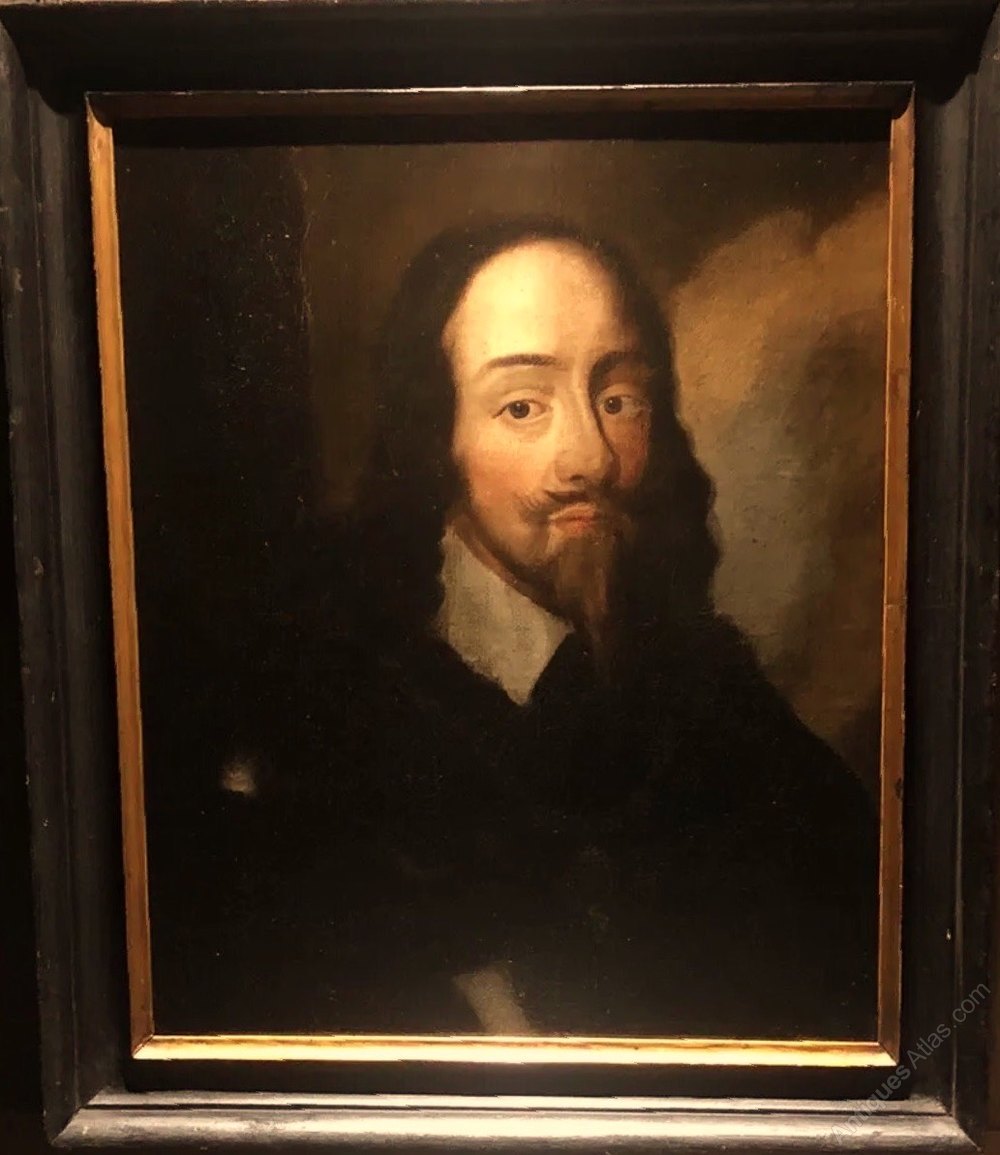 Antiques Atlas - 17thc Oil Portrait King Charles I Theodore Russell