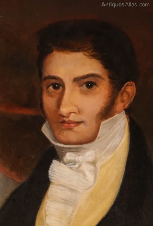 Antiques Atlas - Regency Gentleman Portrait After Sir Thomas Lawrence