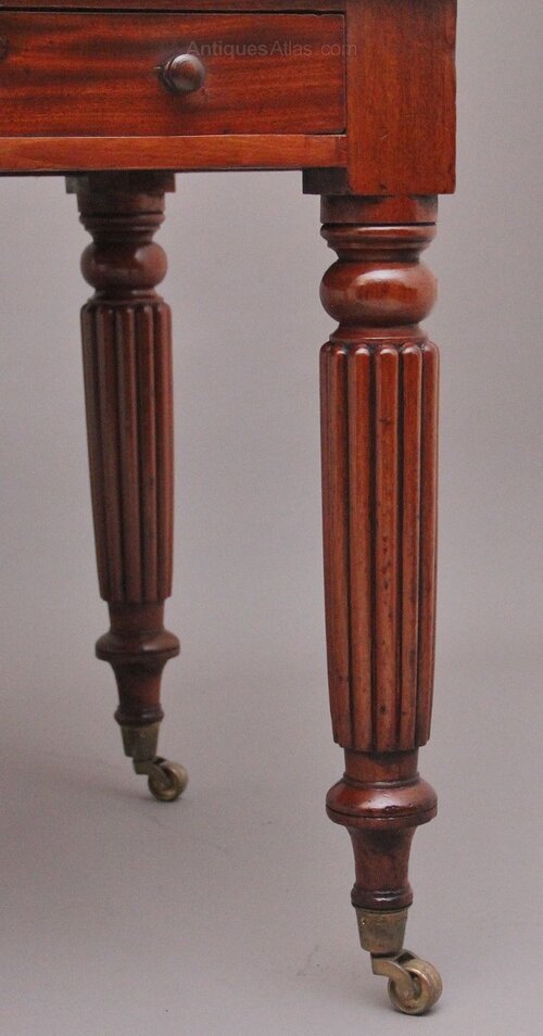 19th Century Antique Mahogany Partners Writing Desk as256a3388 / 3824 ...