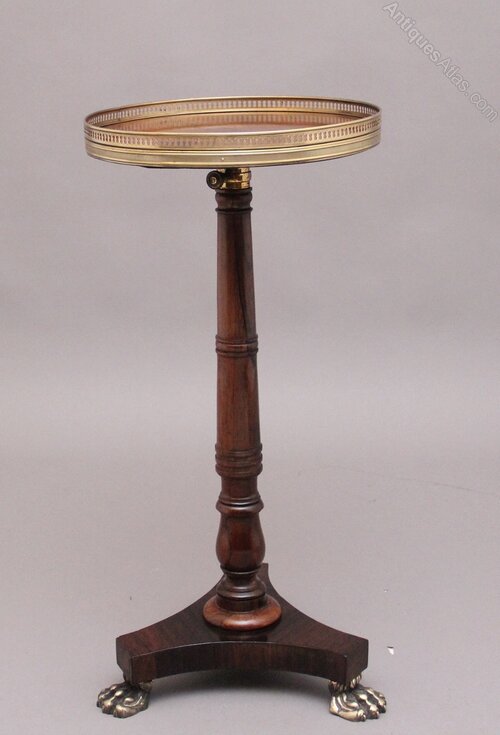 19th Century Antique Rosewood Telescopic Occasional Table as256a3389 ...
