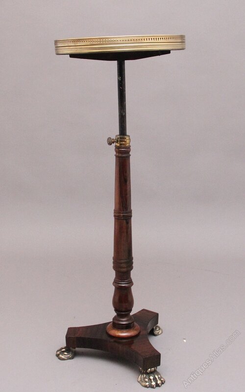 19th Century Antique Rosewood Telescopic Occasional Table as256a3389 ...