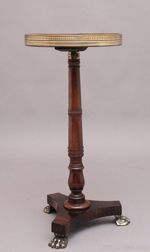 19th Century Antique Rosewood Telescopic Occasional Table as256a3389 ...