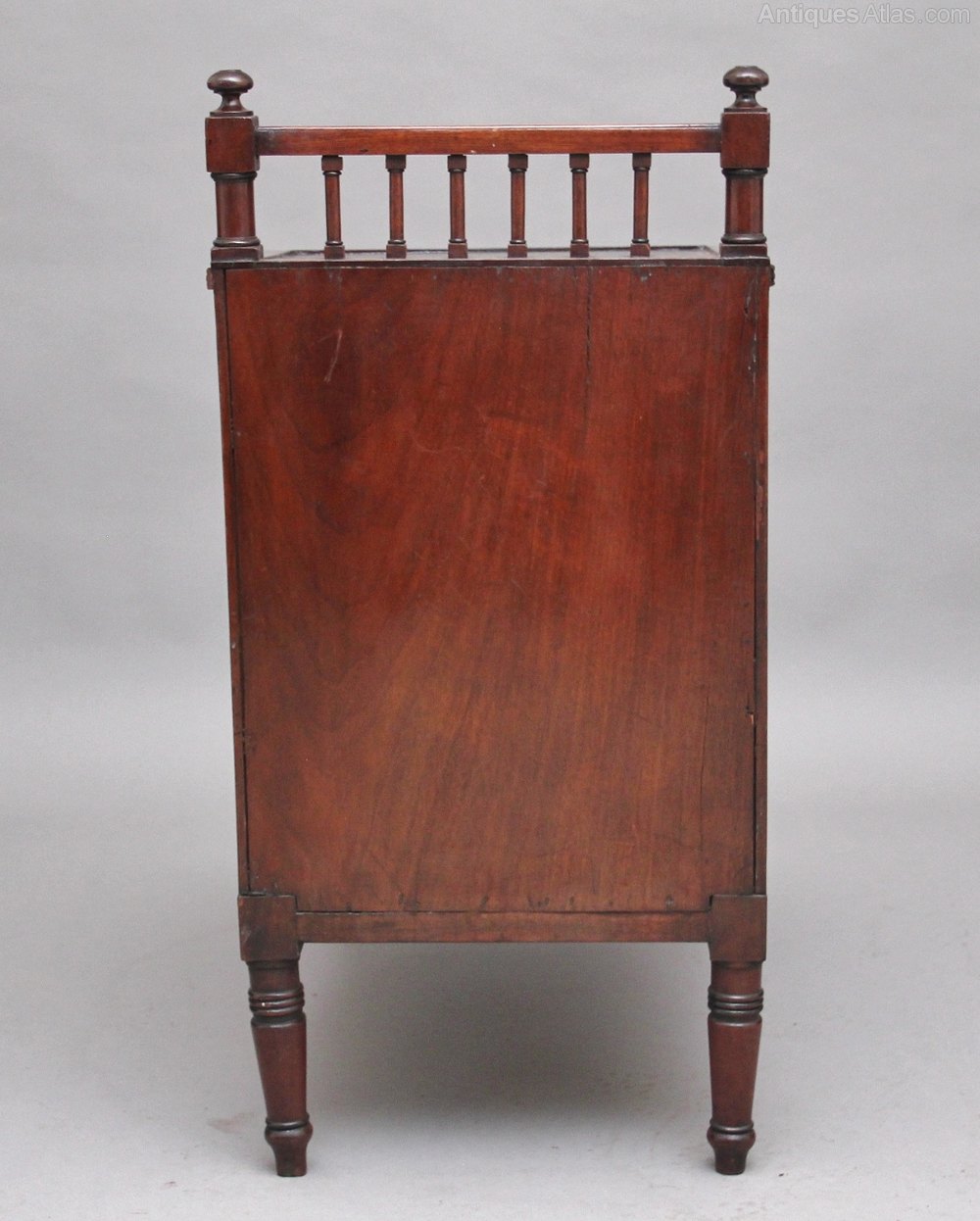 19th Century Mahogany Library Steps - Antiques Atlas