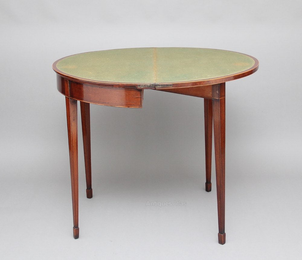 Early 19th Century Mahogany Card Table - Antiques Atlas