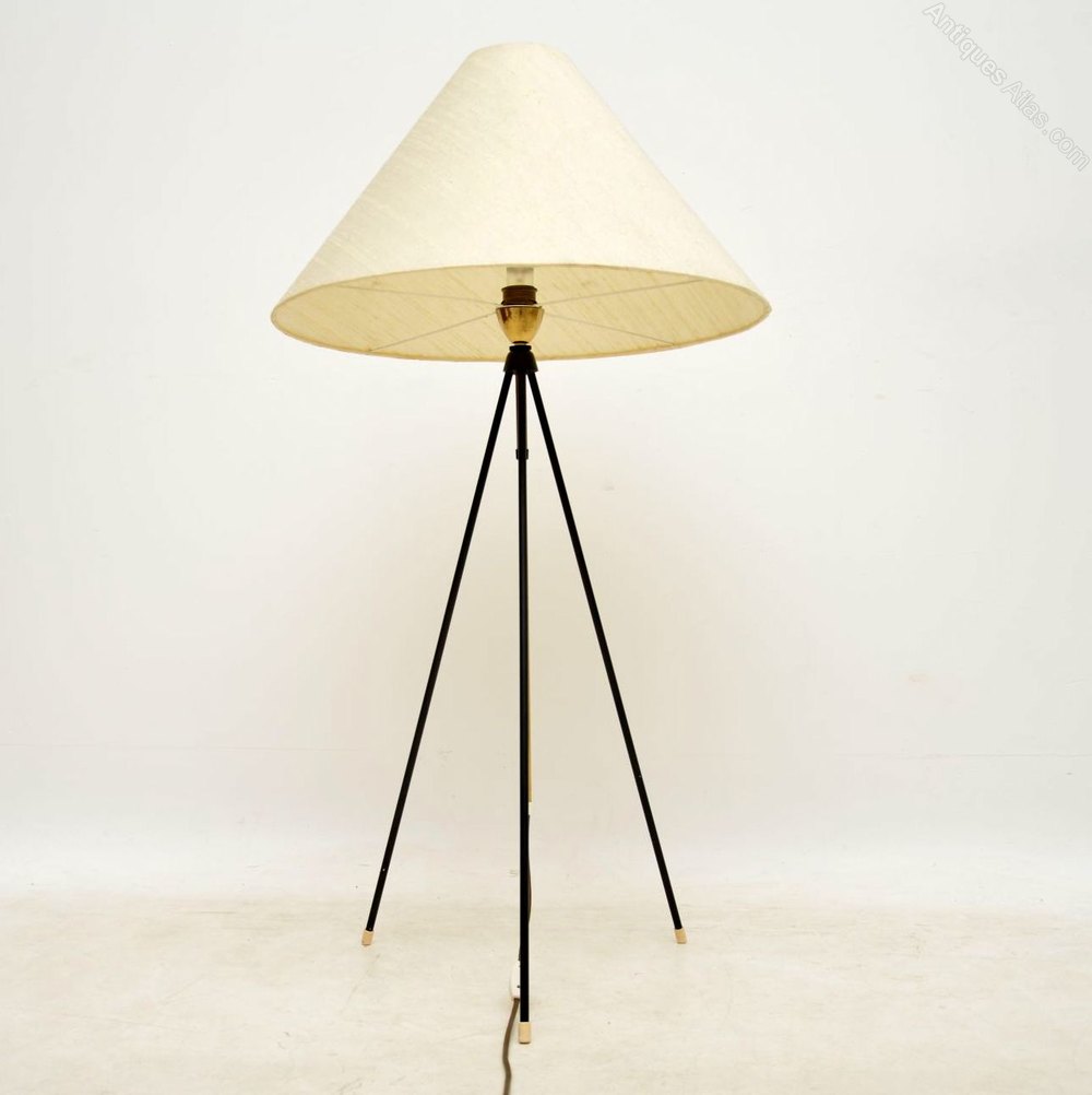 Antiques Atlas - 1950’s Vintage Brass & Steel Telescopic Lamp