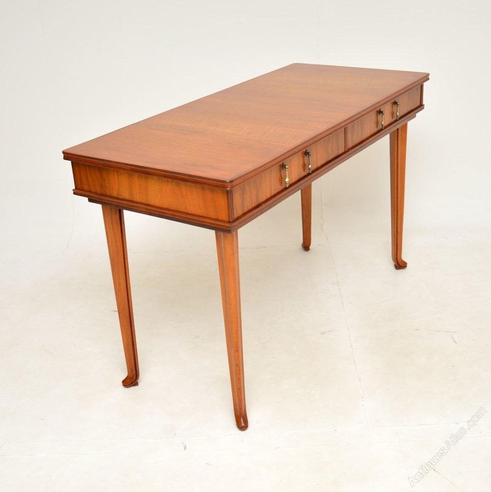 Antiques Atlas - 1950's Vintage Walnut Desk By Lazslo Hoenig