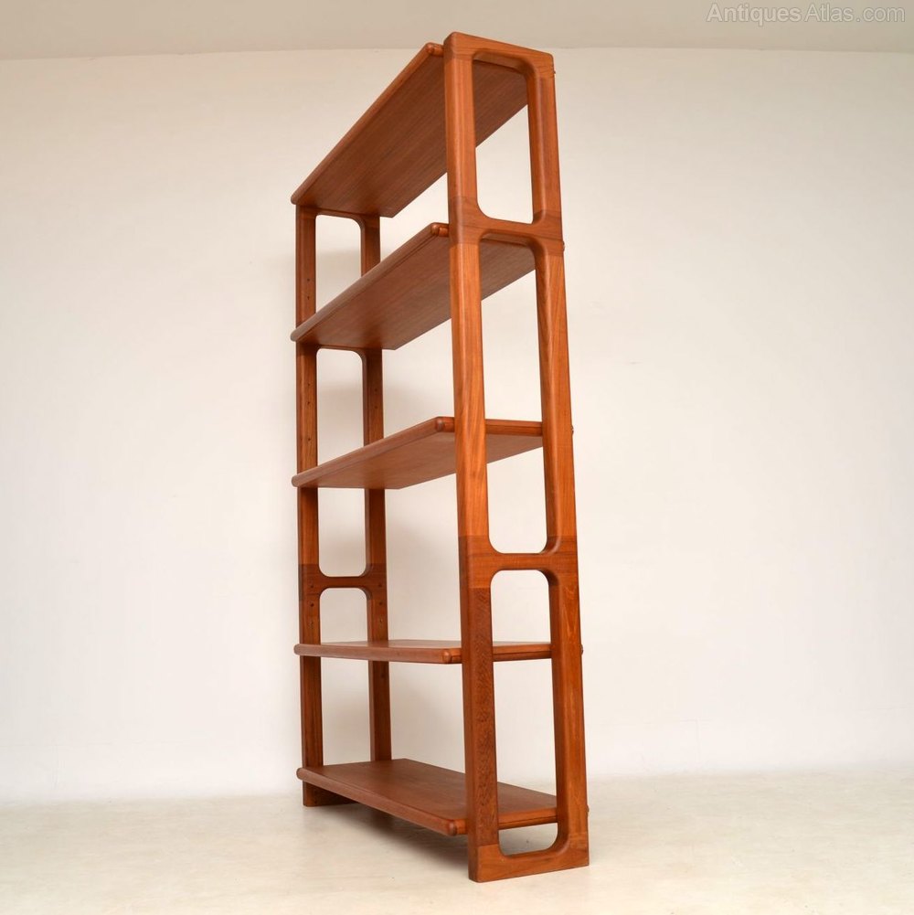 Antiques Atlas - 1960’s Danish Vintage Teak Bookcase By Dyrlund