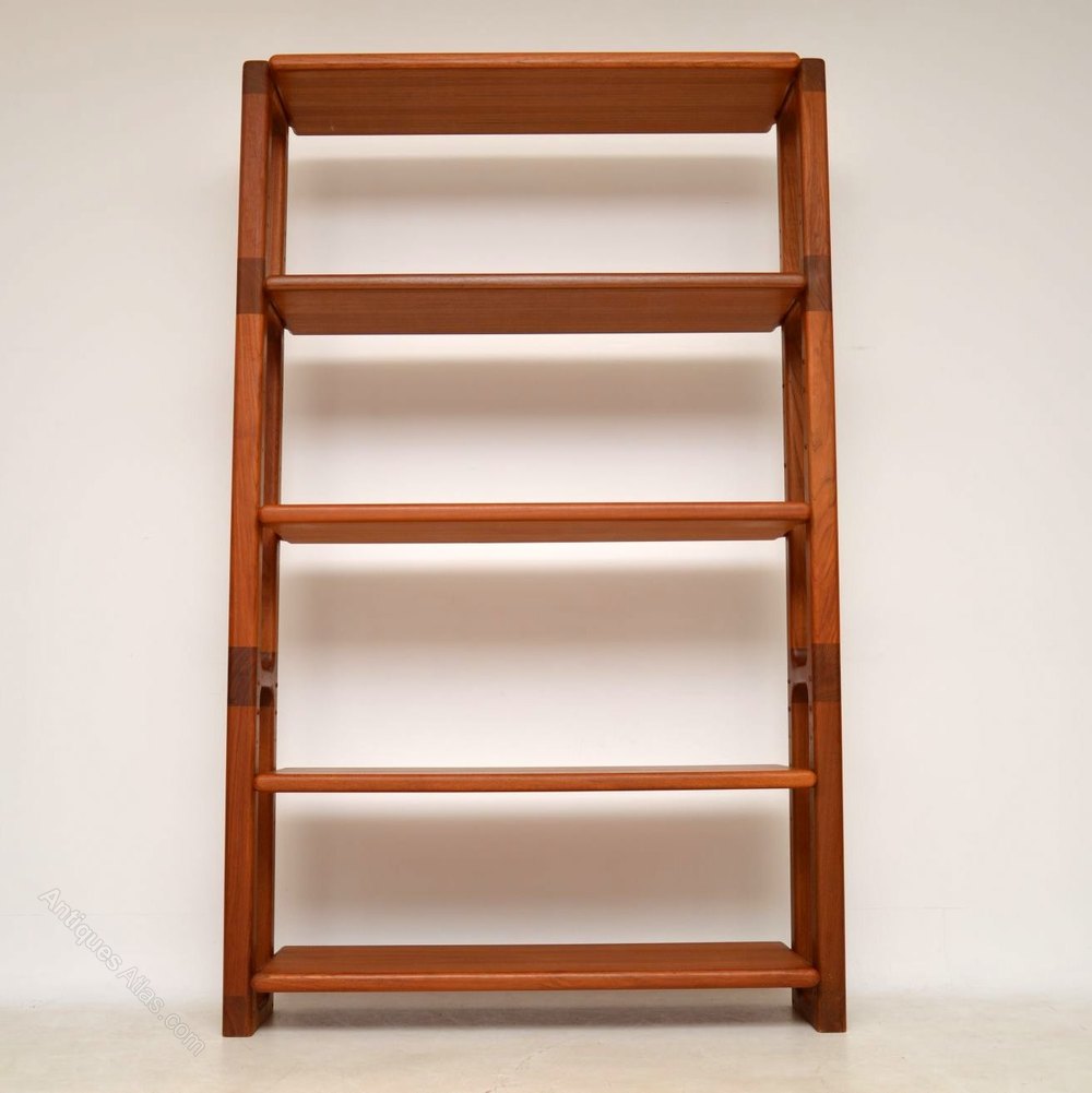 Antiques Atlas - 1960’s Danish Vintage Teak Bookcase By Dyrlund