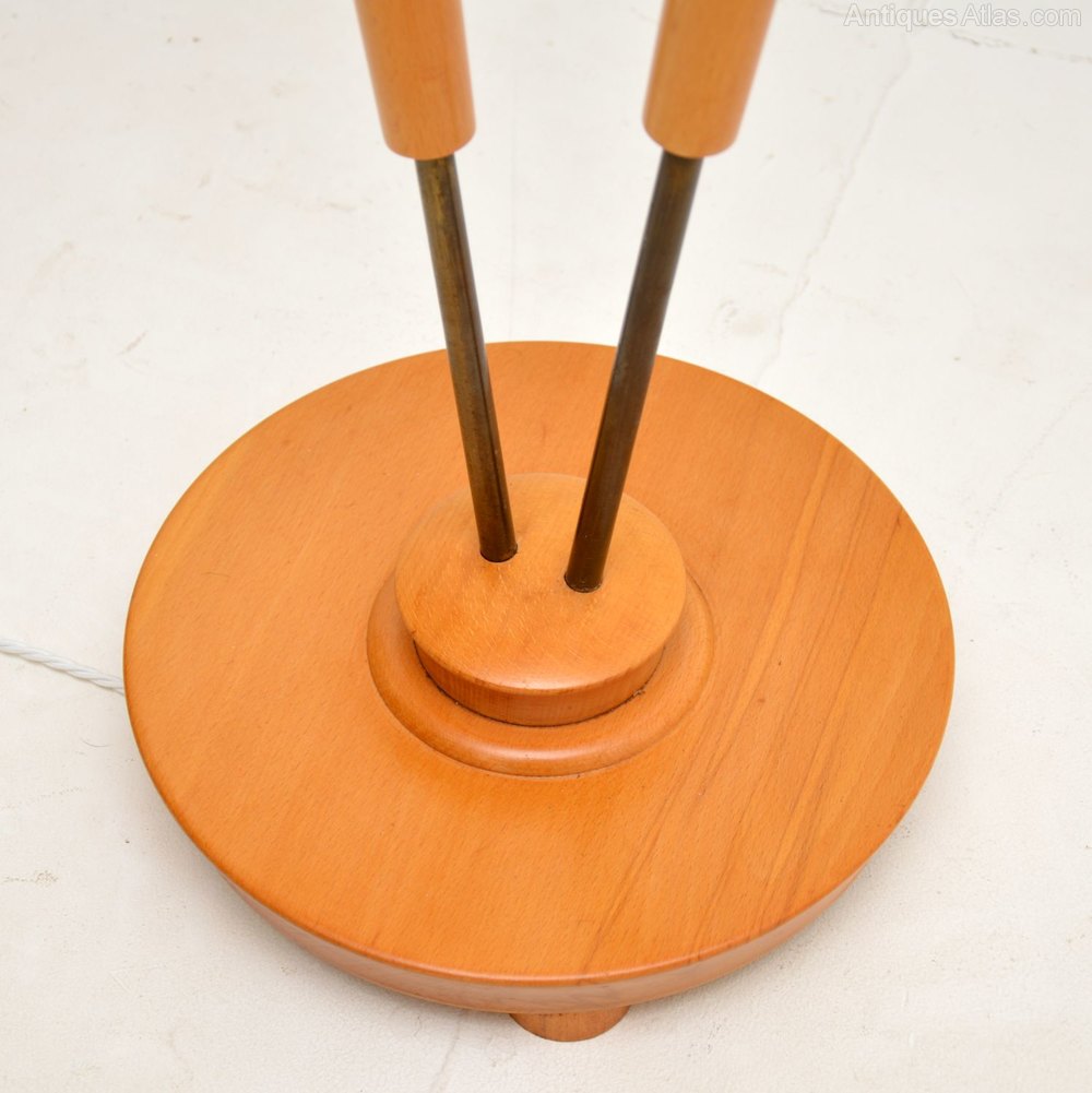 Antiques Atlas - 1960's Vintage Two Headed Floor Lamp