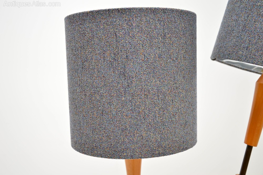 Antiques Atlas - 1960's Vintage Two Headed Floor Lamp