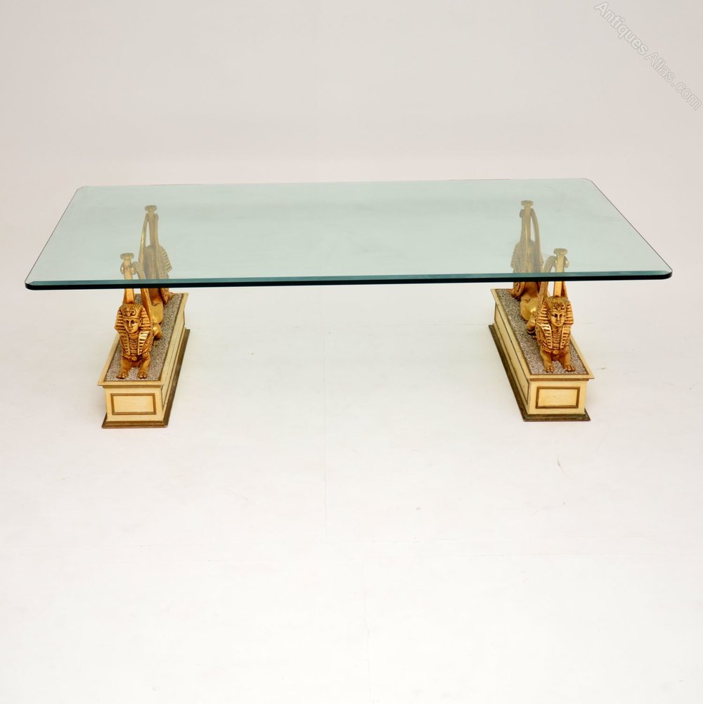Antiques Atlas - 1970's Vintage Egyptian Inspired Coffee Table
