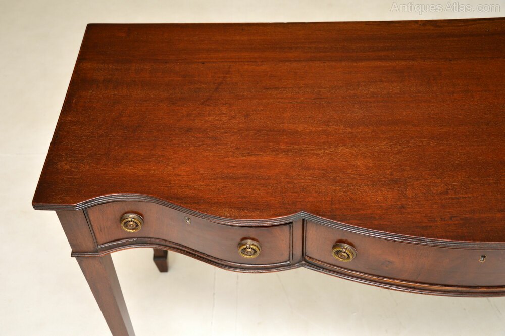 Antique Edwardian Mahogany Console / Side Table as592a12333 / 10538 ...