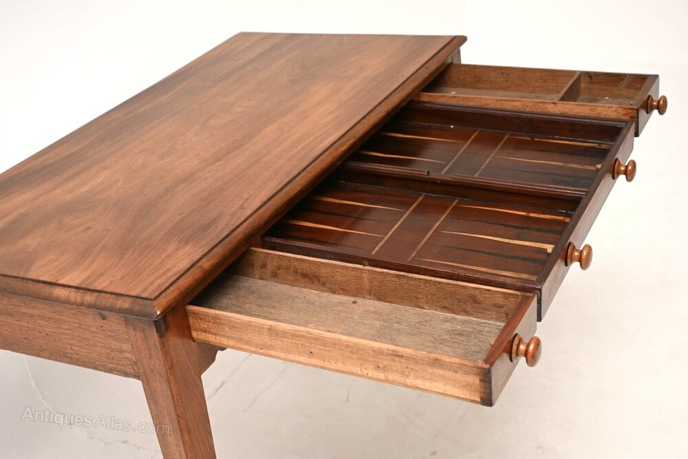 Antique Georgian Period Mahogany Writing Table as592a14599 / 12815 ...