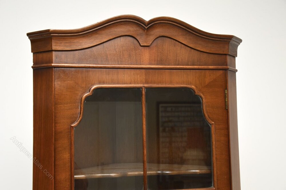Antiques Atlas - Antique Georgian Style Burr Walnut Corner Cabinet ...