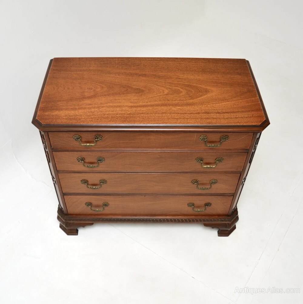 Antique Georgian Style Mahogany Chest Of Drawers as592a14671 / 12889 ...