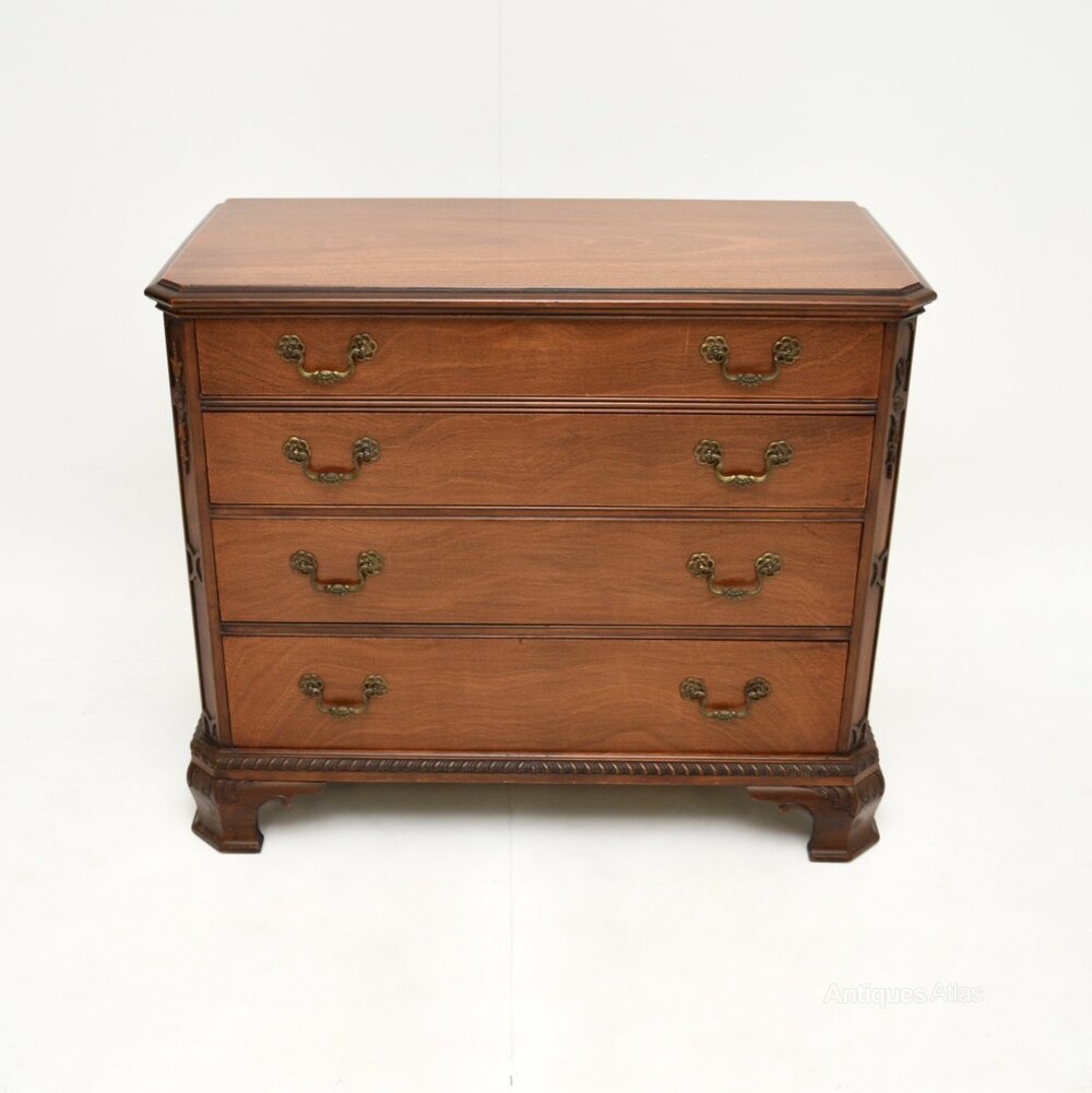 Antique Georgian Style Mahogany Chest Of Drawers as592a14671 / 12889 ...