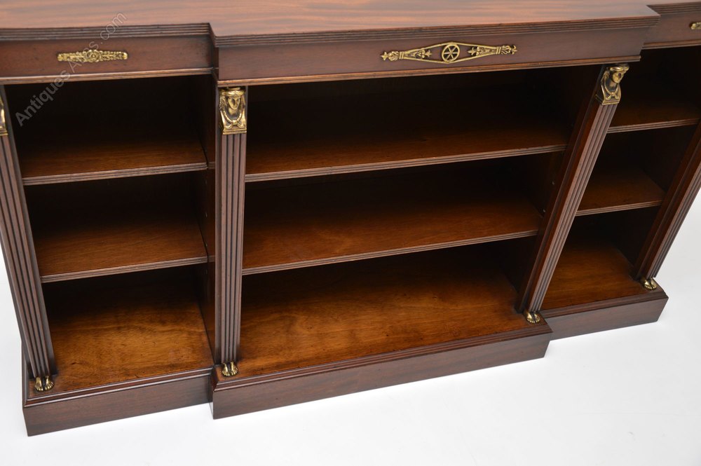 Antiques Atlas - Antique Mahogany Neo Classical Style Bookcase