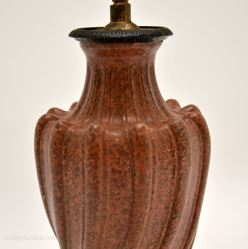 Antiques Atlas - Antique Marble Table Lamp